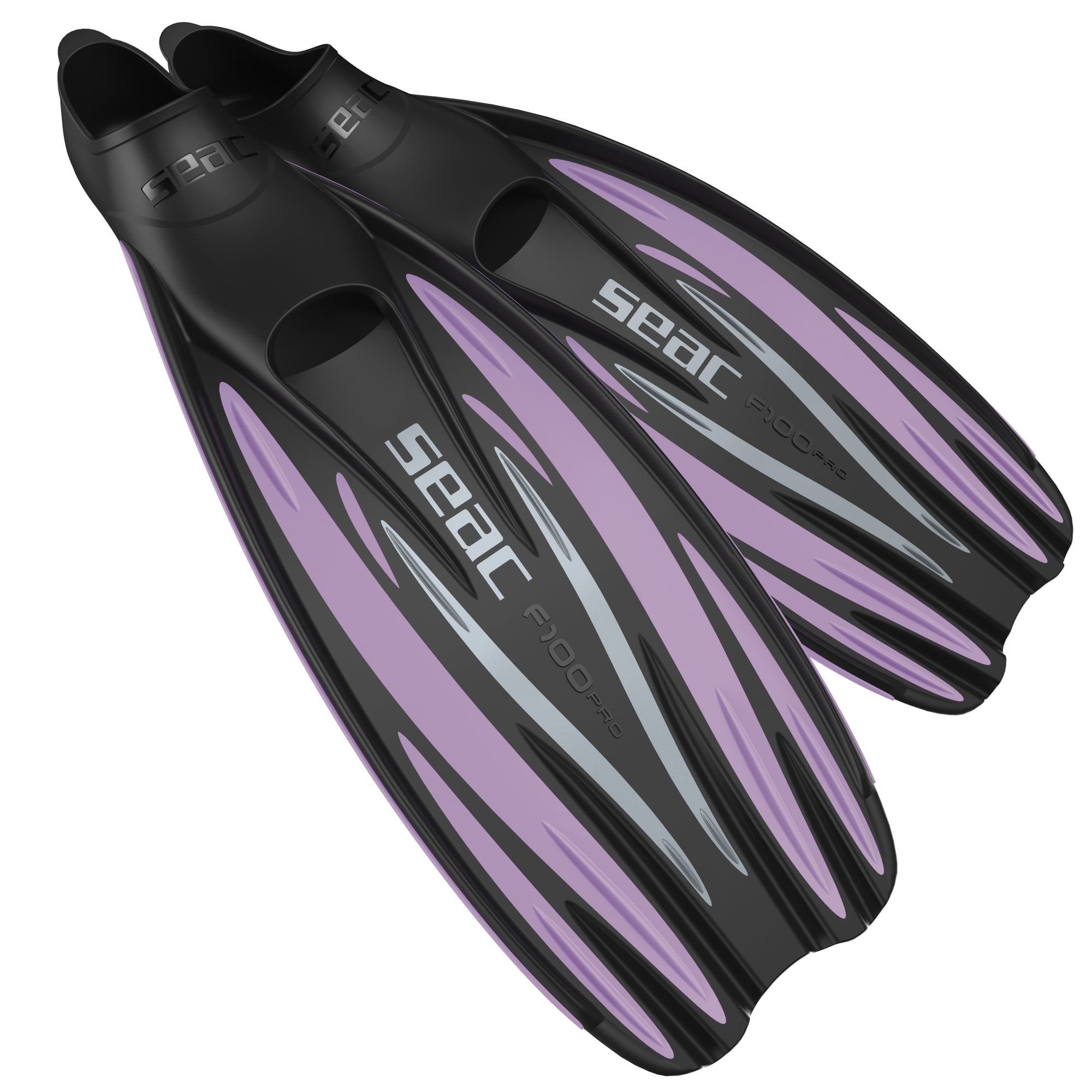 Seac F 100 PRO, Ultra Light Underwater full foot fin, for Diving and ...