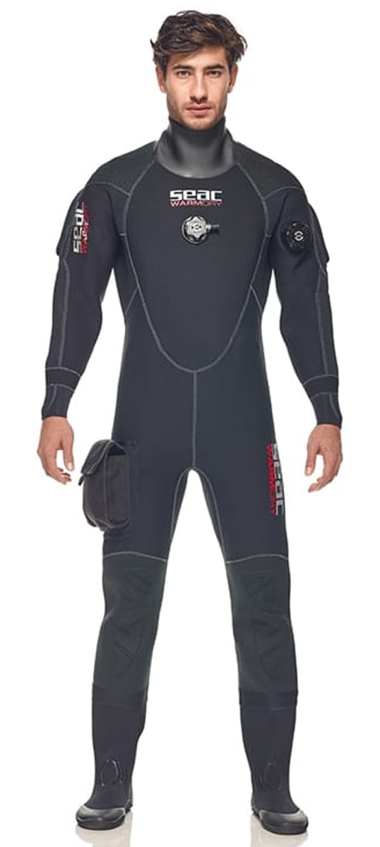 SEAC Men's Warmdry 4mm Neoprene Dry Suit - Small - Walmart.com
