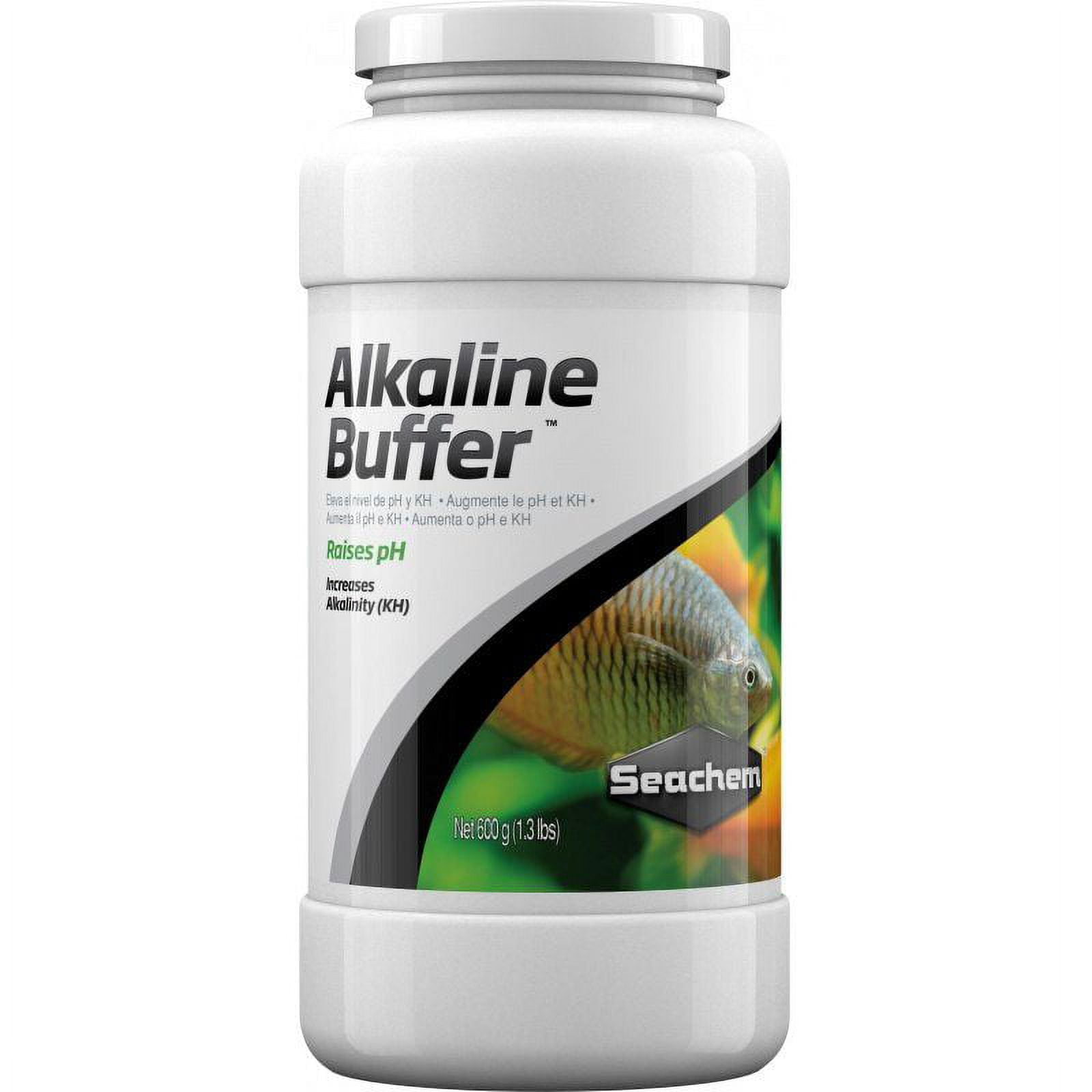 Seachem Alkaline Buffer [Aquarium, Water Conditioners] 600 Grams (1.3 ...
