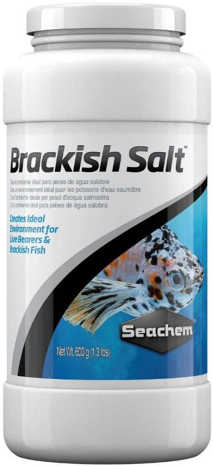 Seachem Brackish Salt for Aquariums [Aquarium, Water Conditioners] 10.6 ...