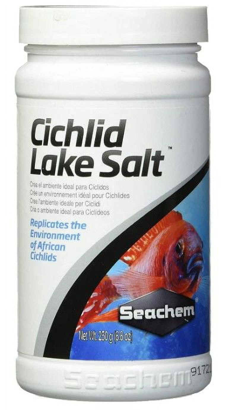 Seachem Cichlid Lake Salt [Aquarium, Vitamins & Trace Elements] 250 g ...