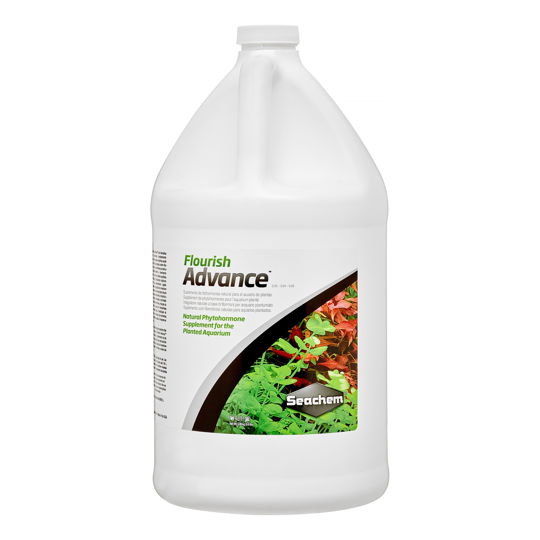 Seachem Flourish Advance Planted Aquarium Supplement, 135.2 Oz ...
