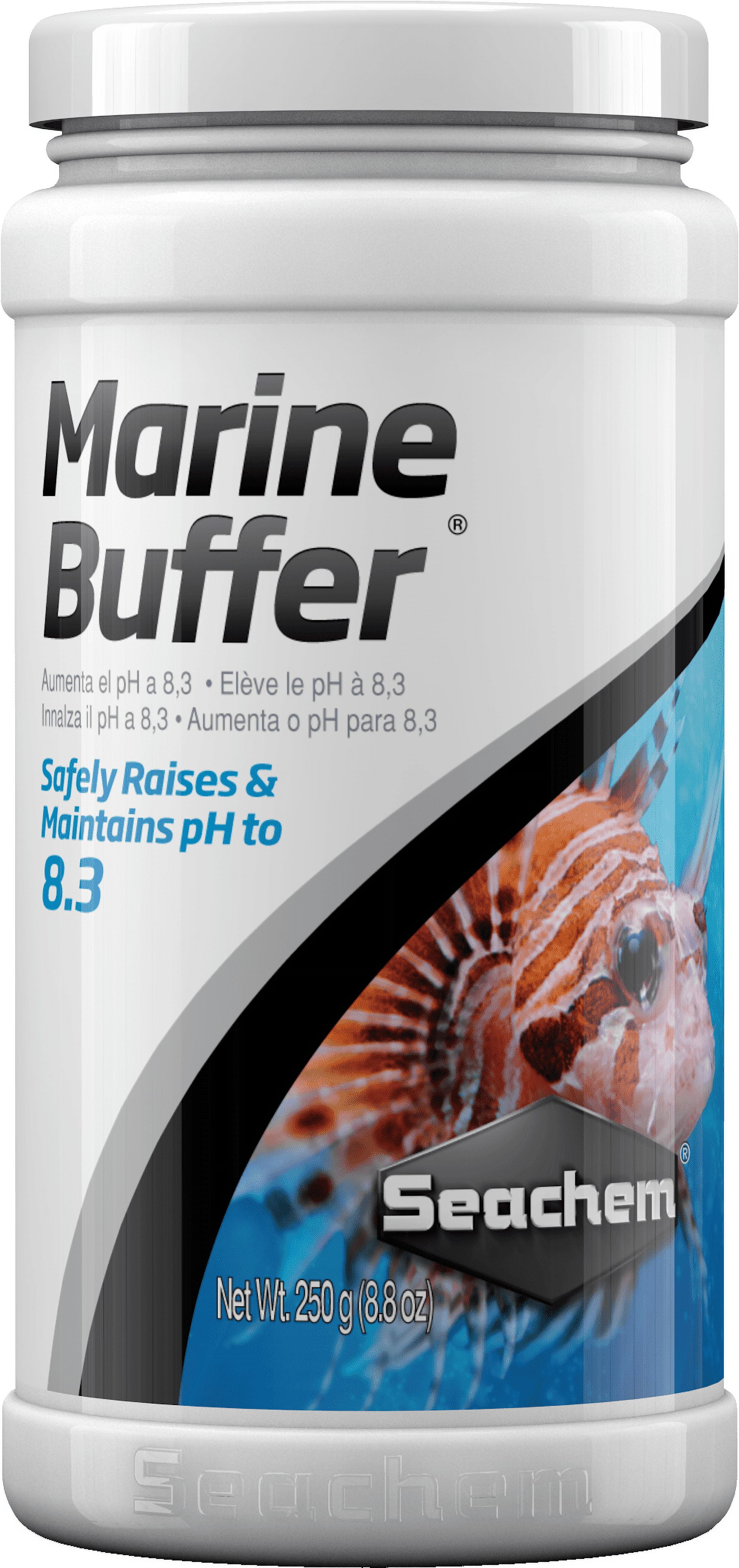 Seachem® Marine Buffer? Raises & Maintains pH At 8.3 In All Saltwater ...