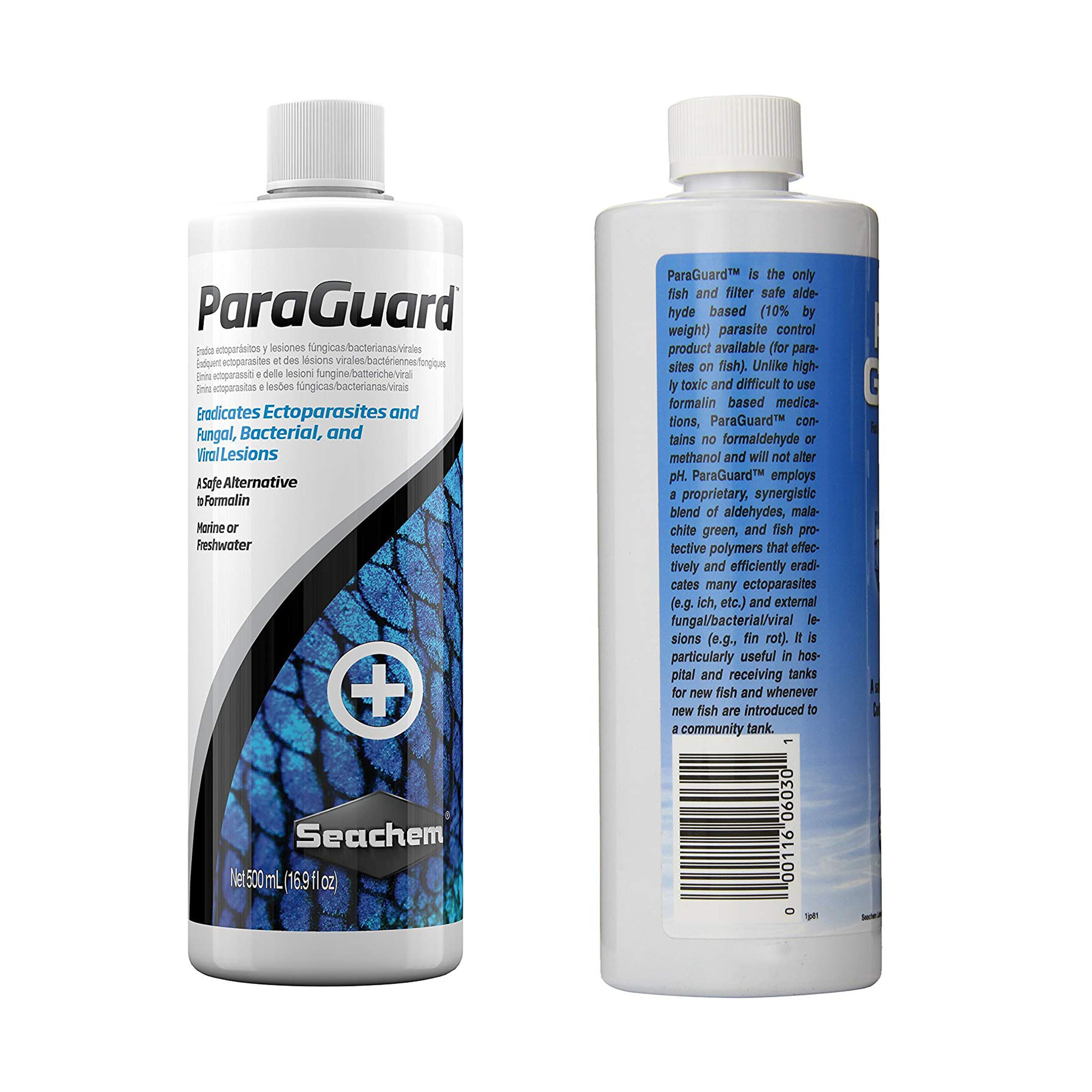Seachem ParaGuard - Safe Parasite Control for Fish & Aquarium Filters ...