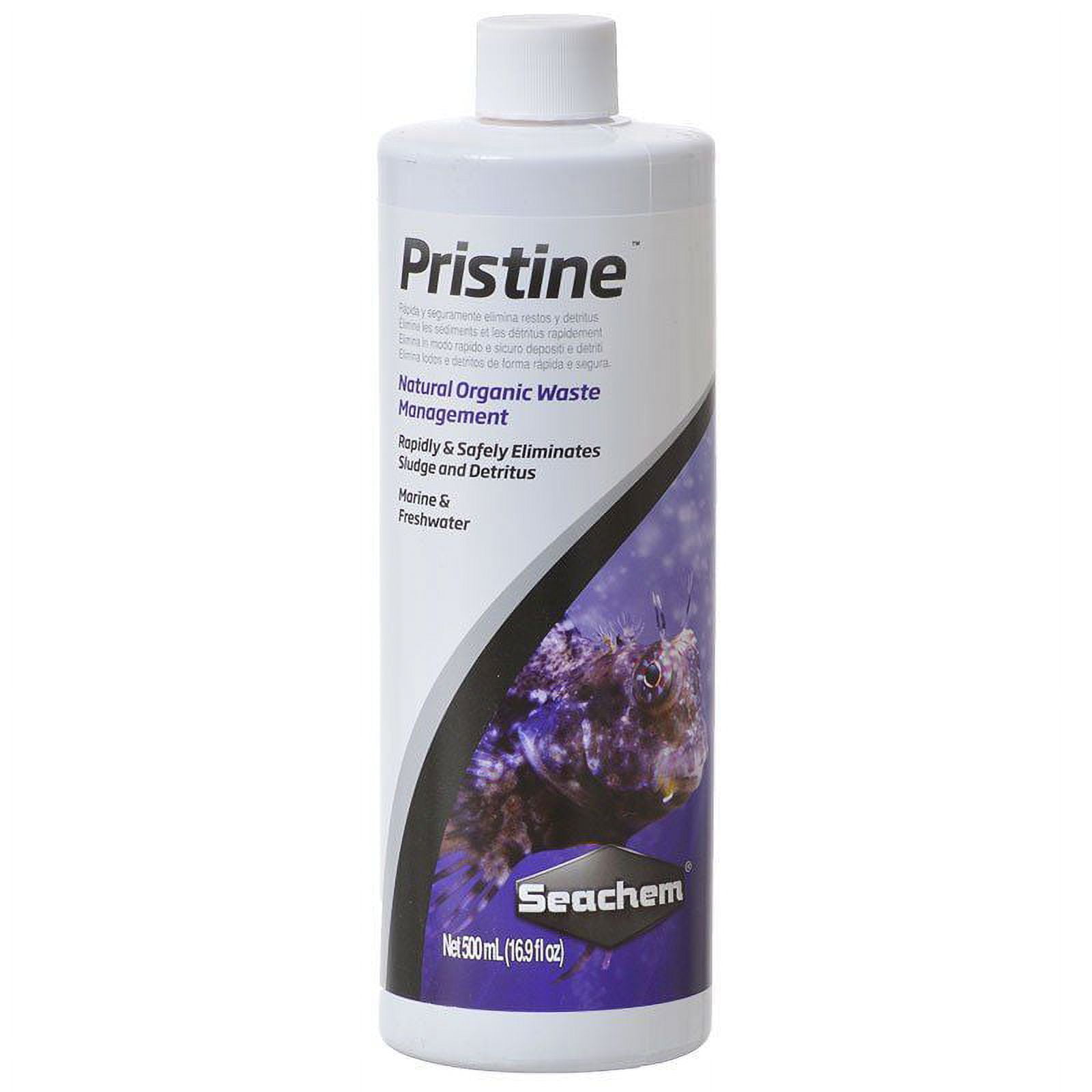 Seachem Pristine [Aquarium, Ammonia Removers] 500 mL (16.9 oz) - Walmart.com