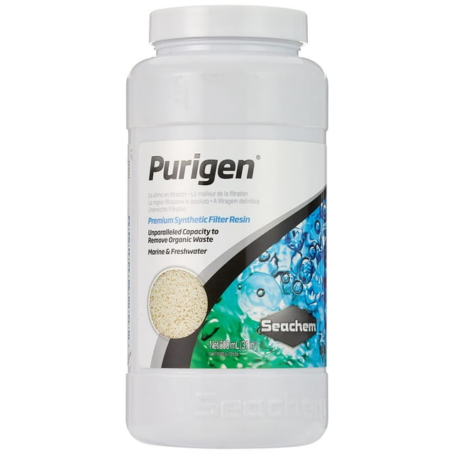 Seachem Purigen Organic Filtration Resin - Fresh and Saltwater 500 ml ...