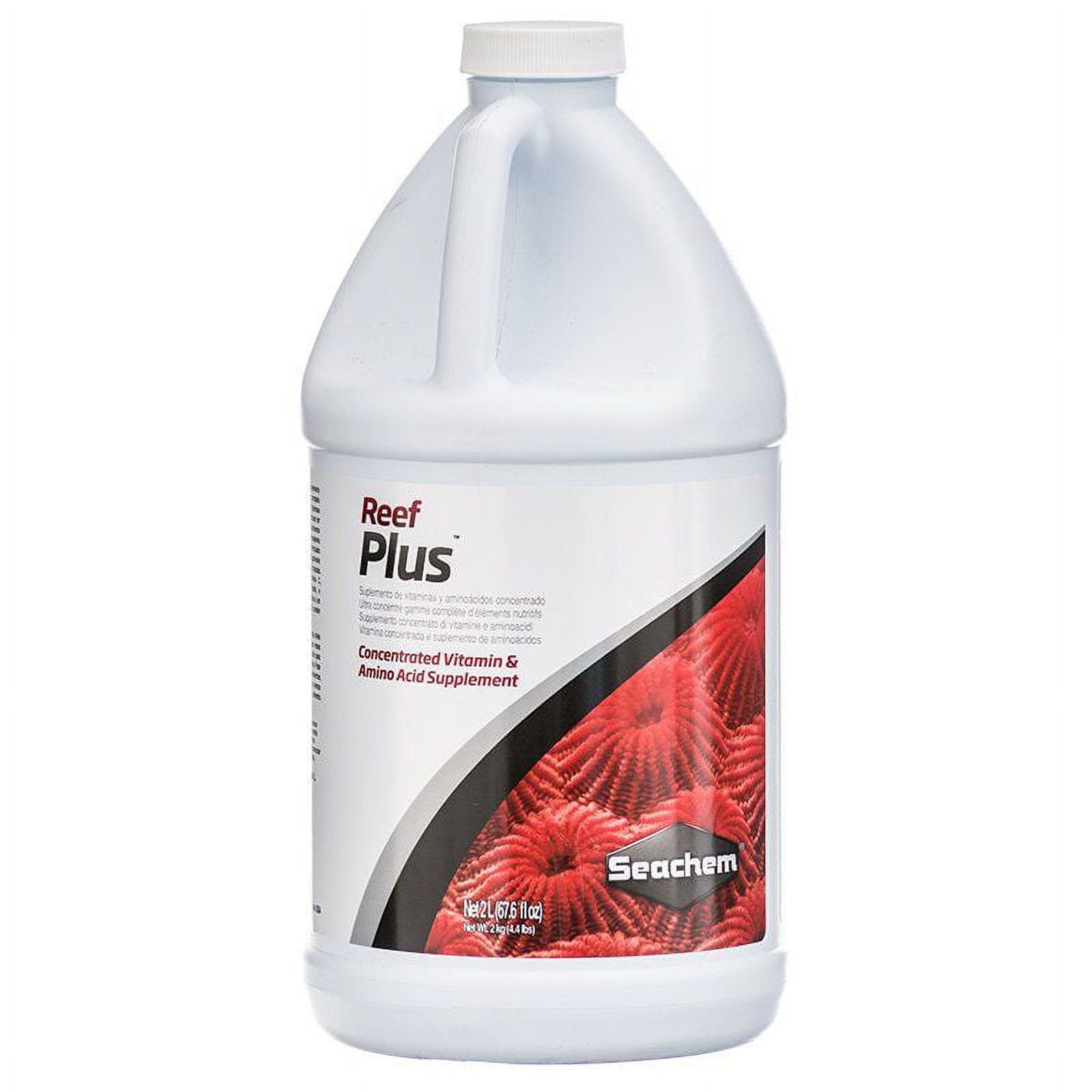 Seachem Reef Plus Concentrated Vitamin & Amino Acid Supplement ...