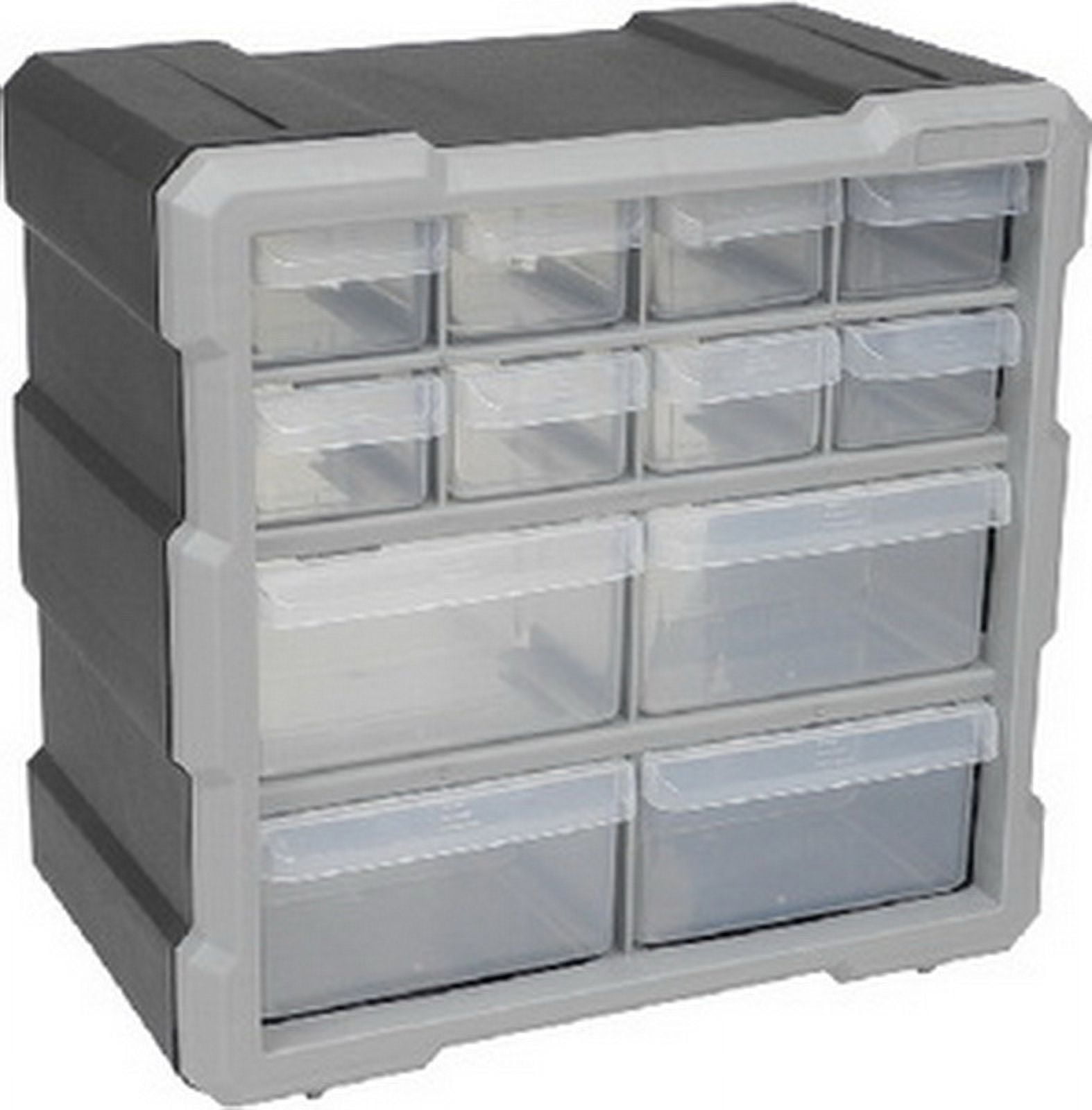 Seachoice 01977 12-Drawer Clear Plastic Cabinet, 50-01977 - Walmart.com