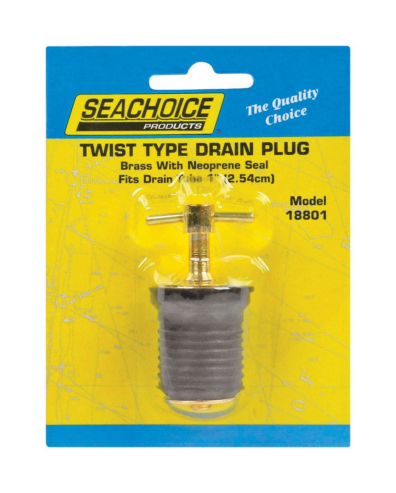 1PC Seachoice Twist-Turn Drain Plug - Walmart.com