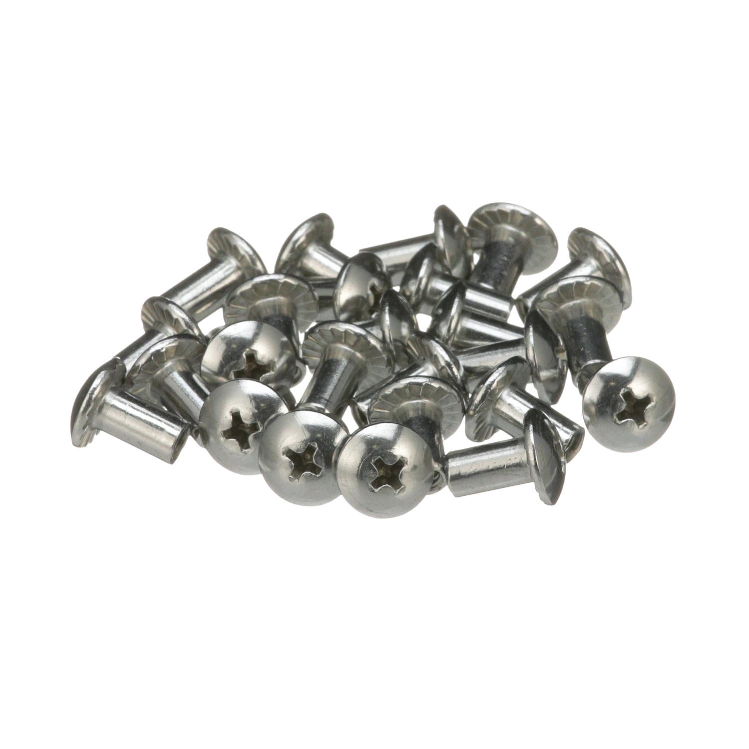 Seachoice 18-8 Stainless Steel Phillips Barrel Nuts w/Truss Head, 8-32 ...