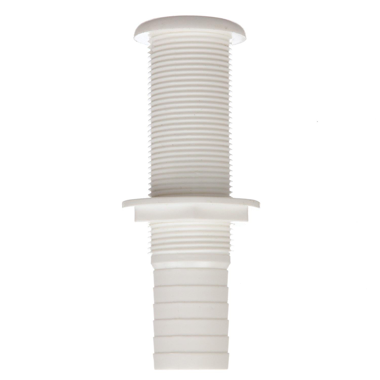 Seachoice 18181 Extra Long Plastic Thru-Hull, White - Walmart.com