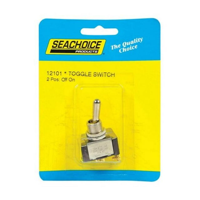 Seachoice 2-Position Toggle Switch with 2 Screw Terminals Off/On ...