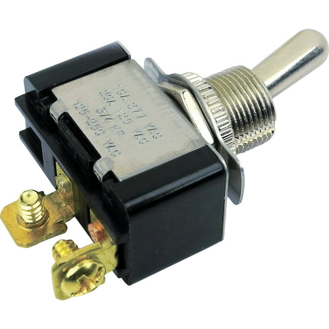 Seachoice 2-Position Toggle Switch with 2 Screw Terminals Off/On ...