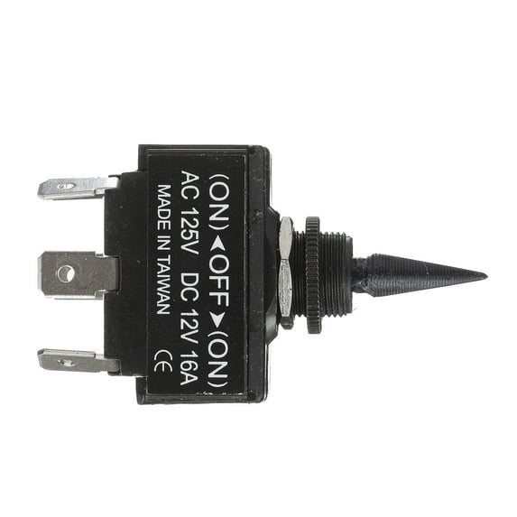 Seachoice 3 Position Toggle Switch, Black Plastic Paddle Mom. On/Off ...