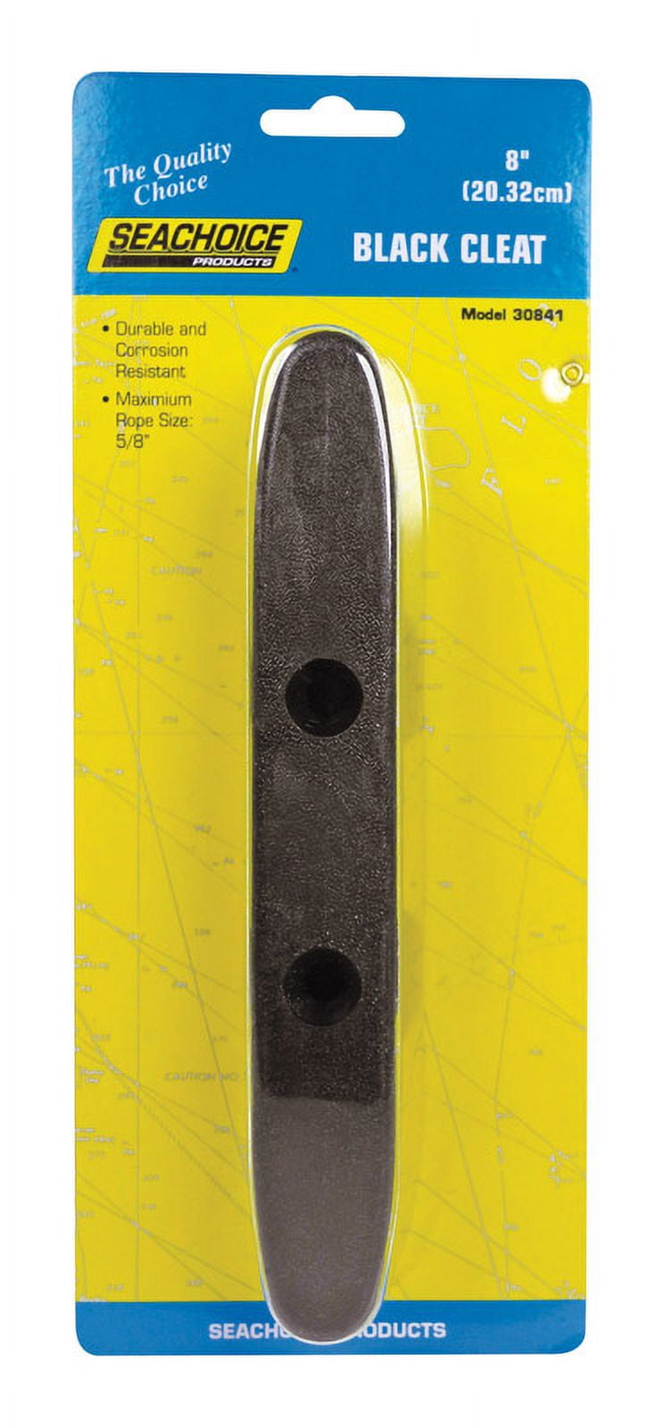 Seachoice 30841 Black Plastic Cleat - Walmart.com