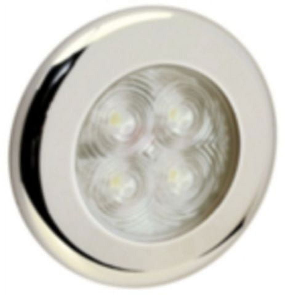 Seachoice 3101 Led Interior Courtesy Light With Both Chrome And White ...