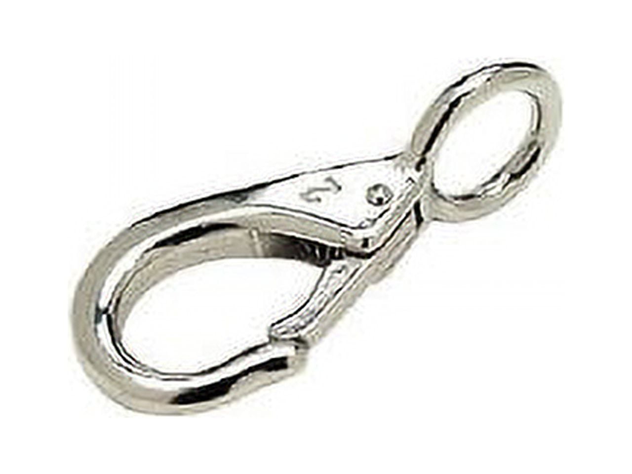 Seachoice 36461 Stainless Steel Fast Eye Snap Hook 2.87 in. - Walmart.com