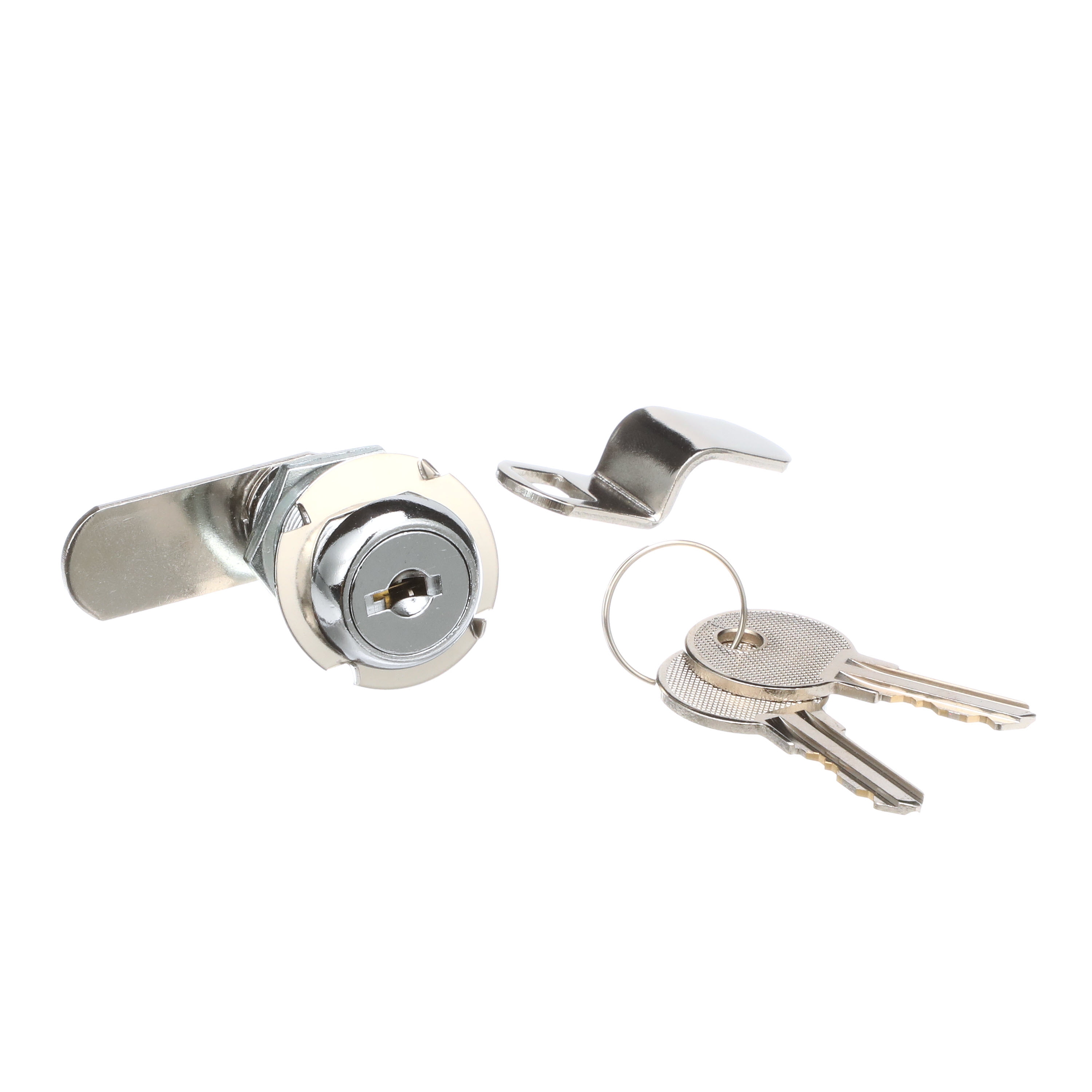 Seachoice 37241 Chrome-Plated Steel Cam Lock w/ 2 Matching Keys ...