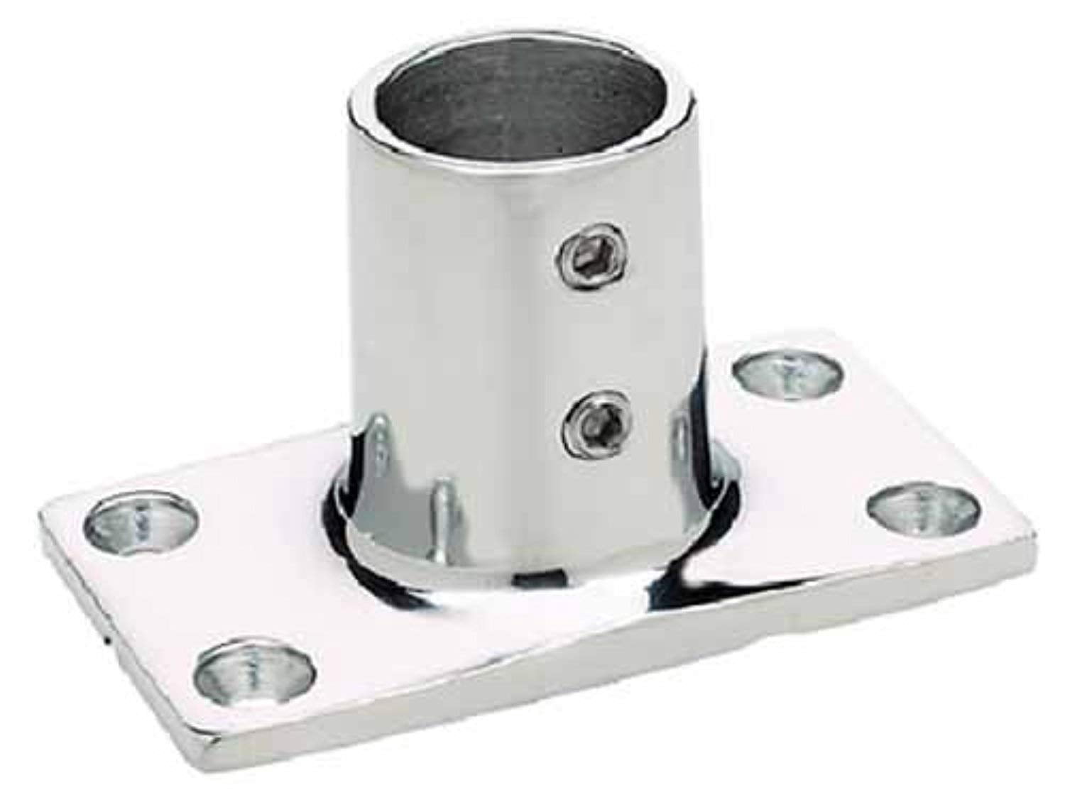 Seachoice 37921 Rectangular Base Rail Fitting for 7/8" OD Tubing ...