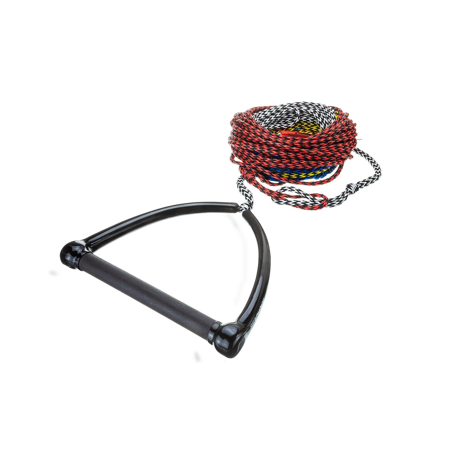 Seachoice 4-Section Water Ski Rope, 75 Ft. Long, 12 In. Handle w ...
