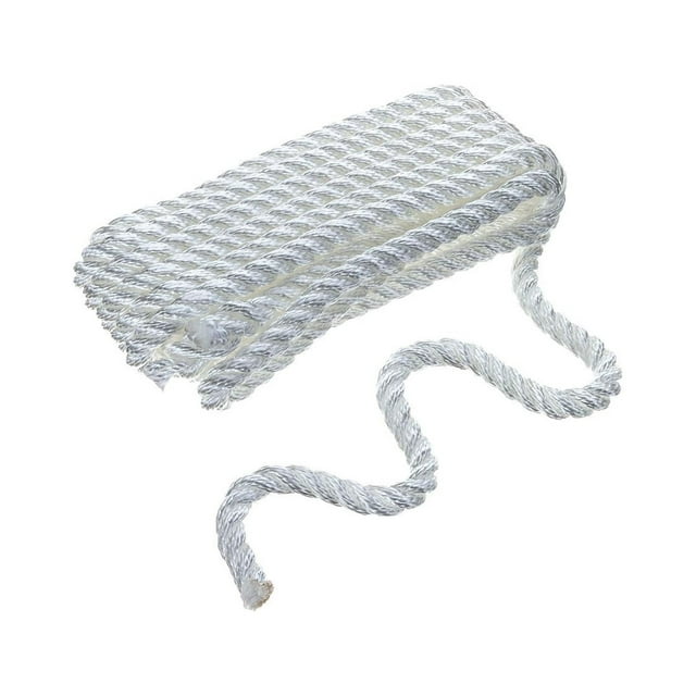 Seachoice 42511 High Quality Dock Rope for Boating - 3-Strand Twisted ...