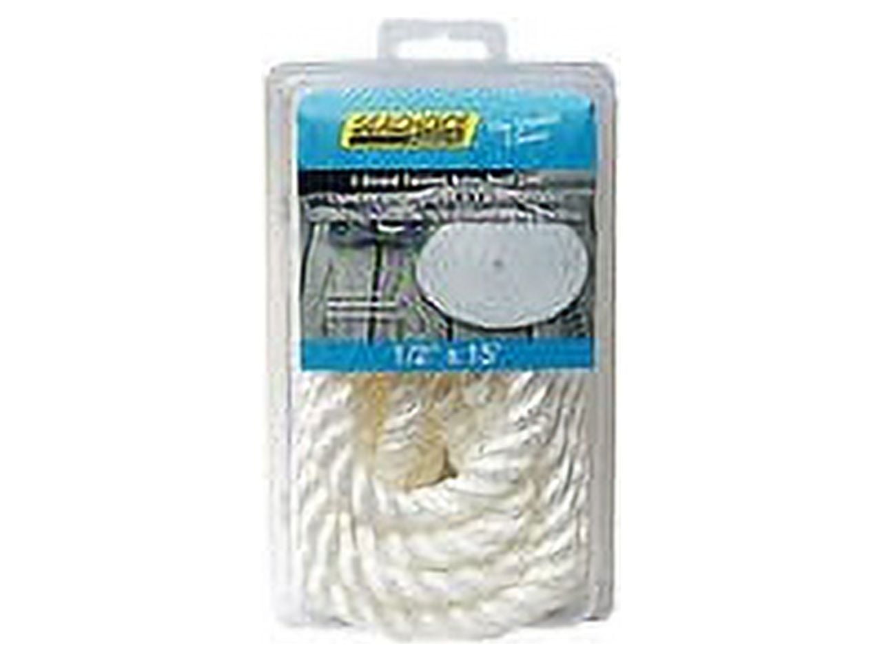 Seachoice 42611 High Quality Dock Rope for Boating - 3-Strand Twisted ...