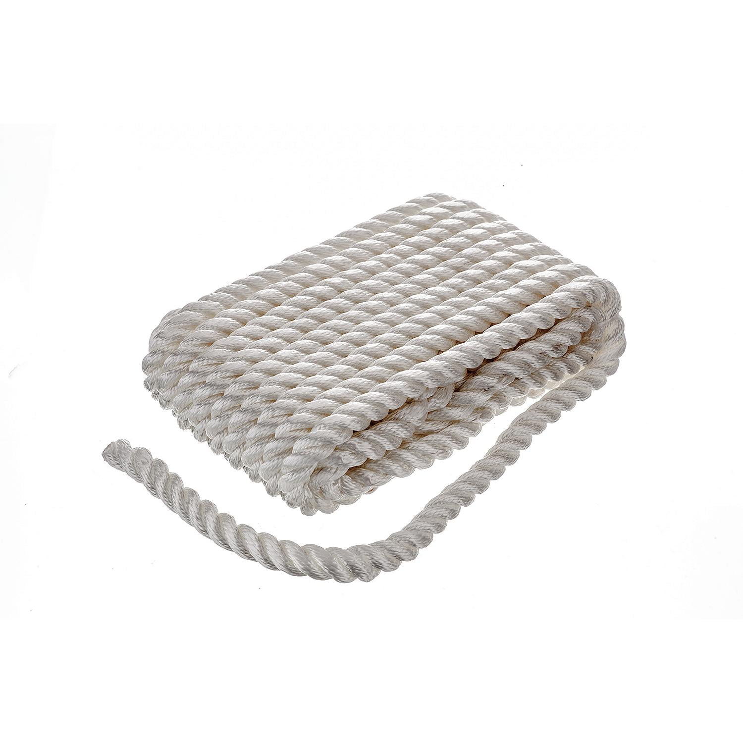 Seachoice 42611 High Quality Dock Rope for Boating - 3-Strand Twisted ...