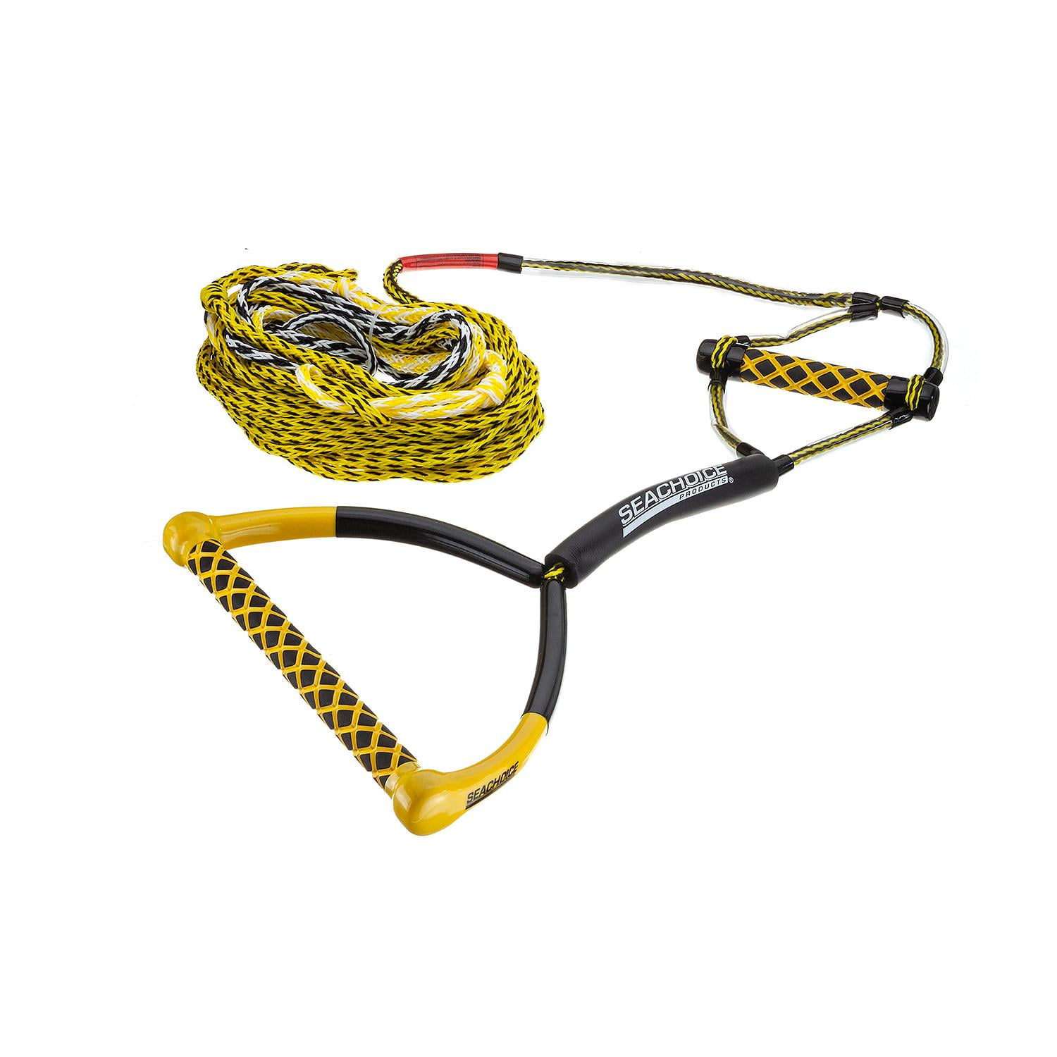 Seachoice 5-Section Wakeboard Rope, 75 Ft. Long, 15 In. Handle w ...