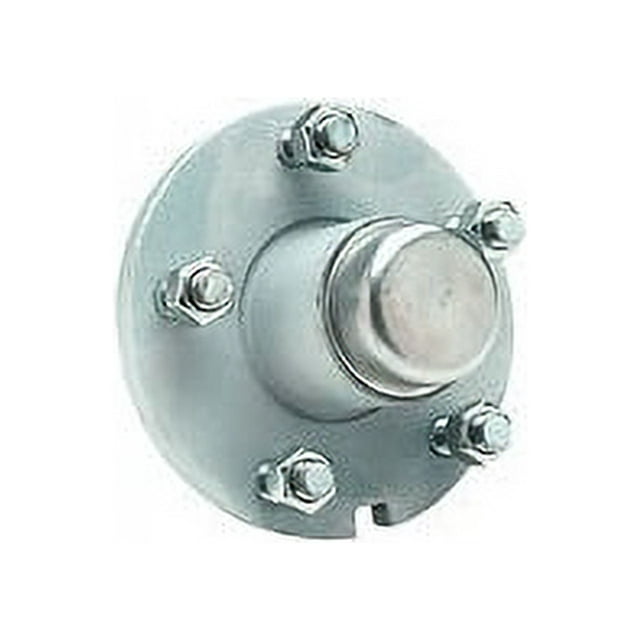 Seachoice 53101 Galvanized Trailer Wheel Hub with Bearings, Studs, and ...