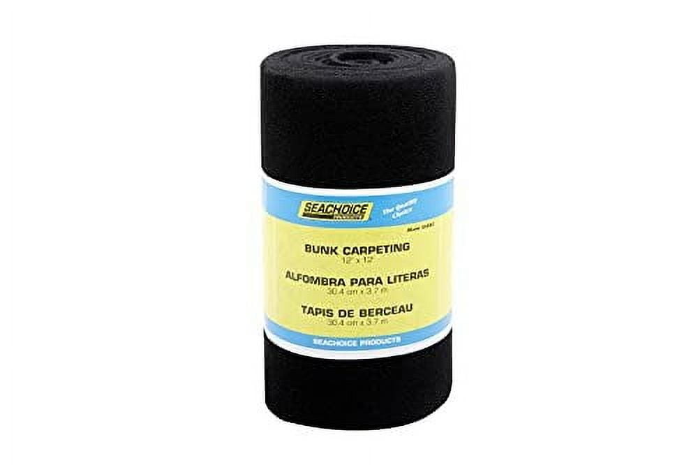 Seachoice 55993 Bunk Carpeting12" x 12', Black - Walmart.com