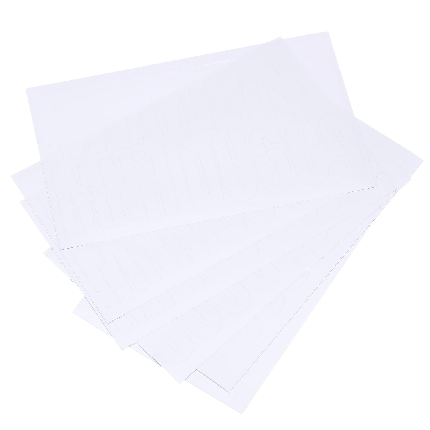 Seachoice 77121 148-Piece Letter and Number Kit – Waterproof Vinyl – 3 ...