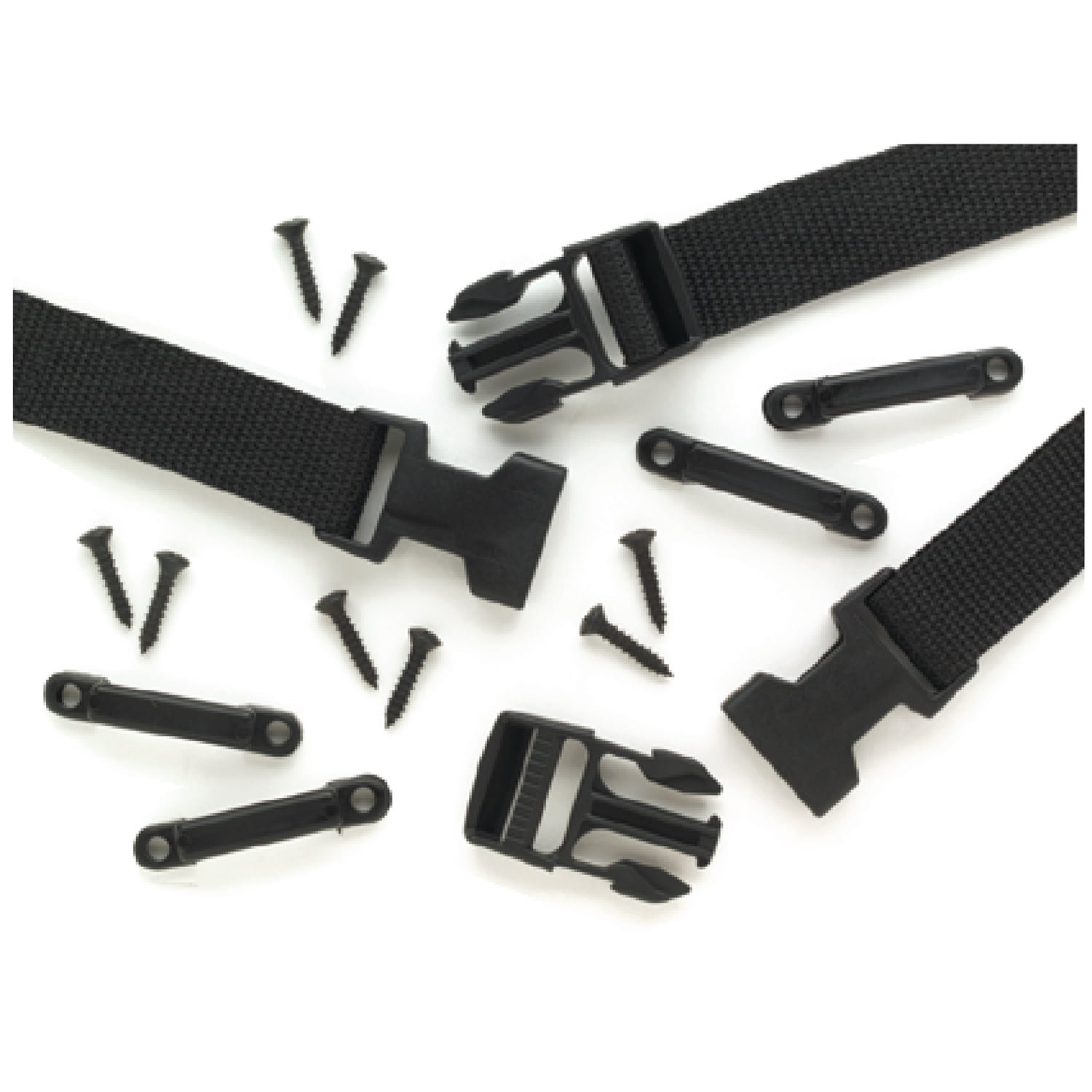 Seachoice Dual-Strap Fuel Tank Hold Down Kit w/ Fasteners and Deck ...
