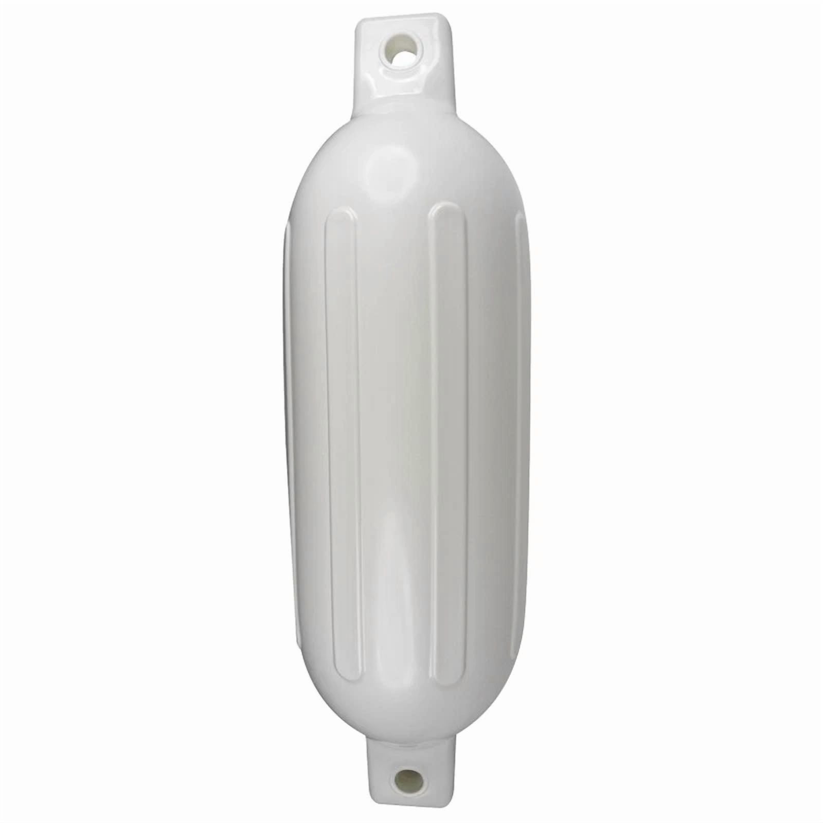 Seachoice 79001 High Gloss White Marine Grade Vinyl Boat Fender 16 L X ...