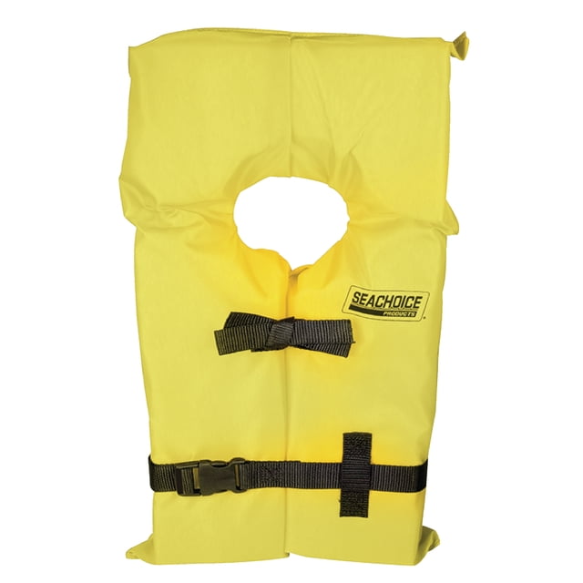 Seachoice 86060 Type II Life Vest - Youth, Yellow - Walmart Business ...