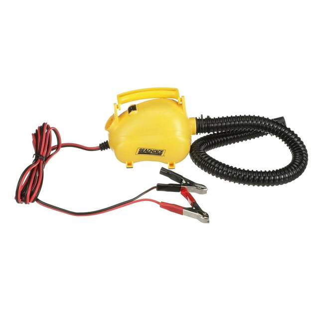 Seachoice 86981 12V Electric Air Pump for Inflatable Boats, Towables ...