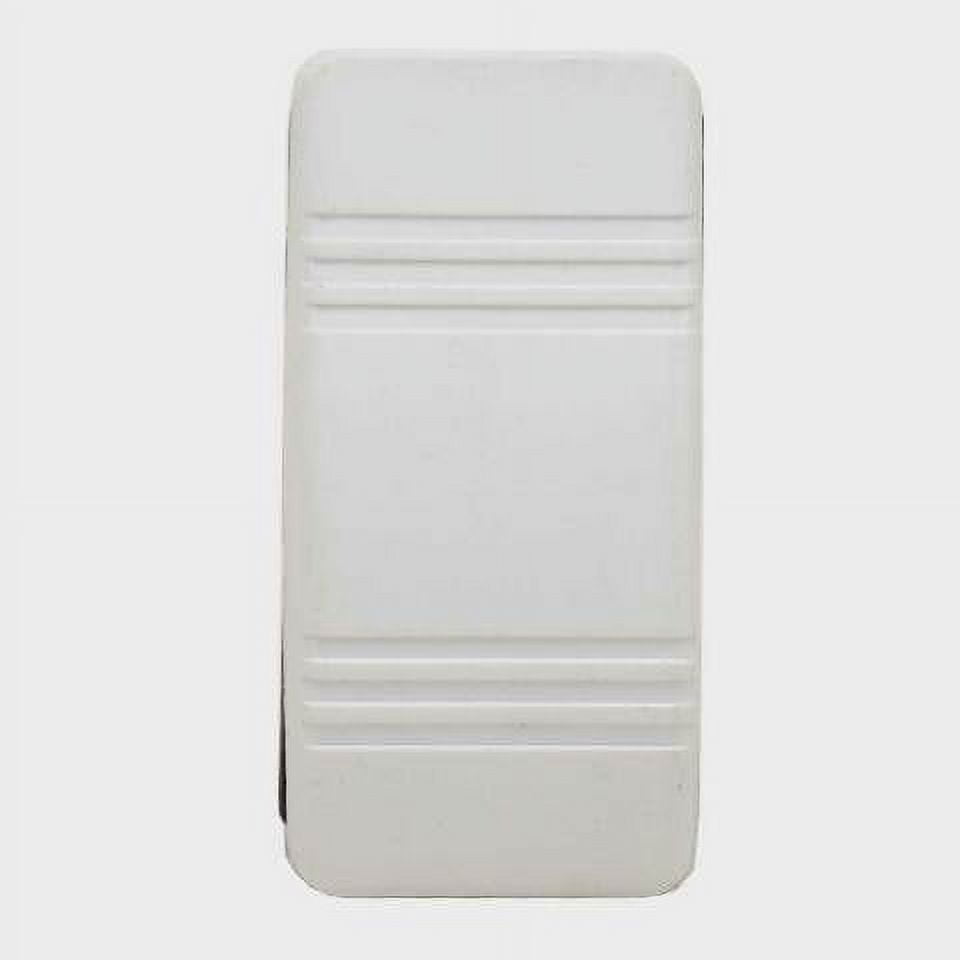 Seachoice Boat Blank Rocker Switch 12851 | White 20A 12V - Walmart.com