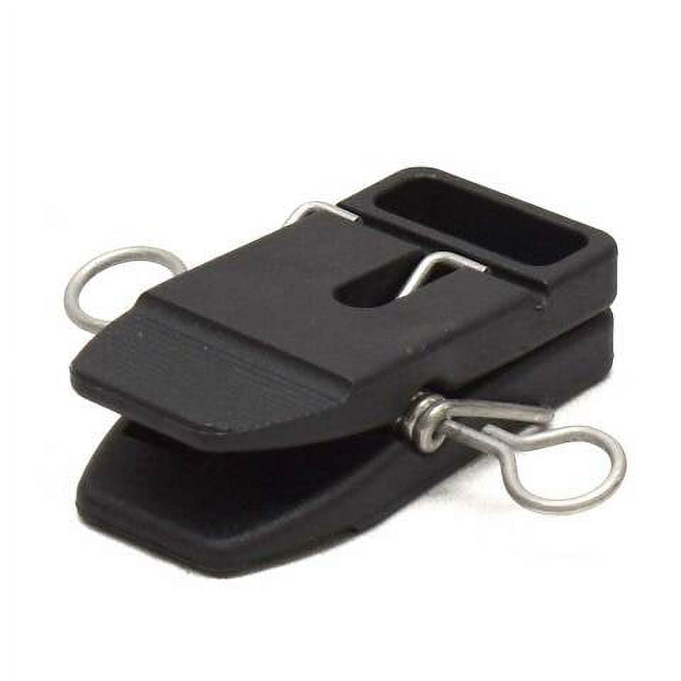 Seachoice Boat Outrigger Trolling Clip 88011 | Black Plastic - Walmart.com