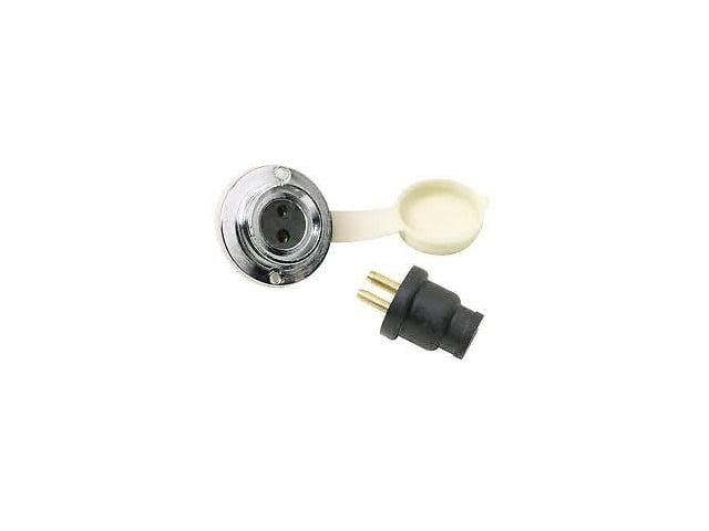 Seachoice Deck Connector with 2-Pin Double Contact Socket and Plug ...