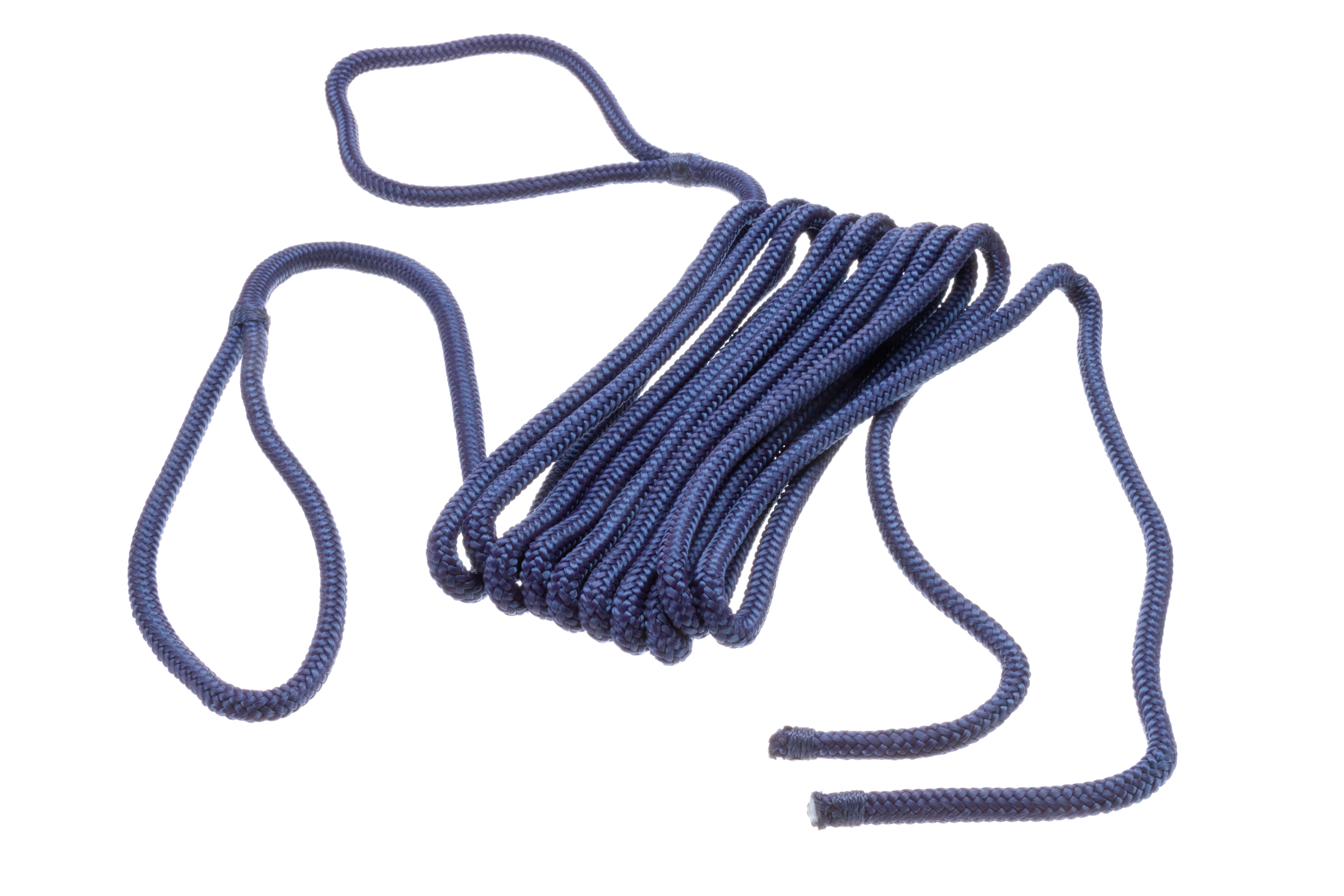 Seachoice Double-Braid Nylon Fender Line, 1/4 In. X 6 Ft., Navy Blue ...