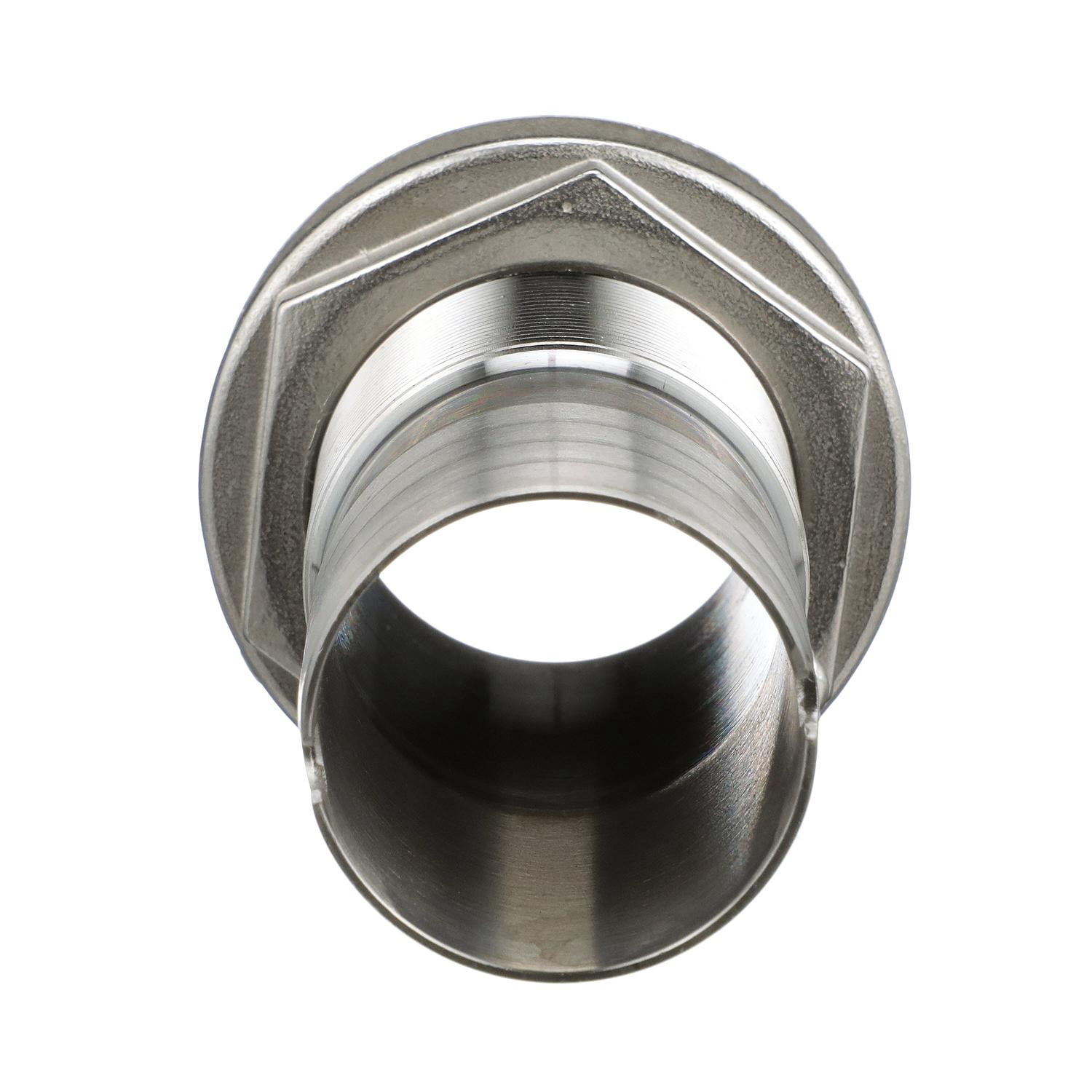 Seachoice Mega-Flow Dripless Stainless Thru Hull with 1-1/2" Max ...