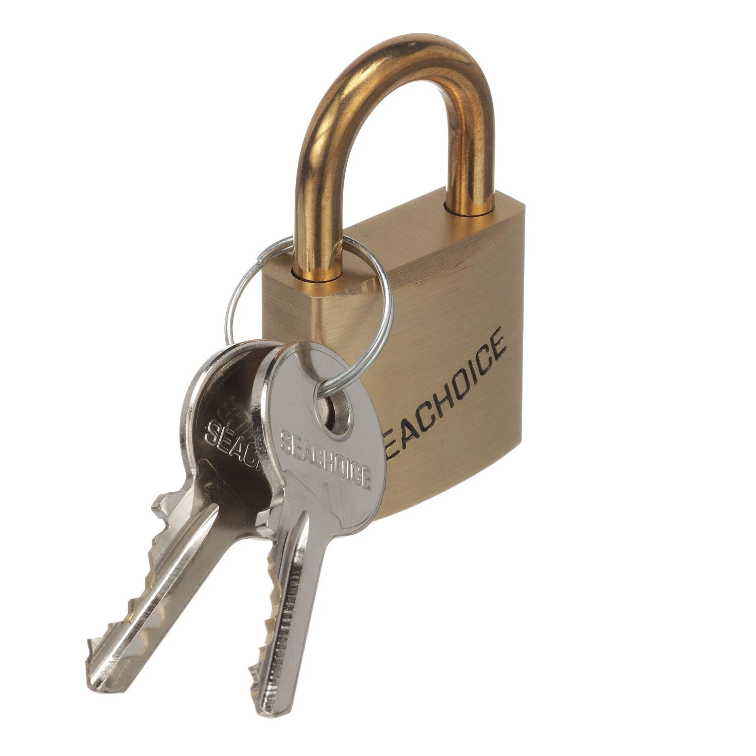 Seachoice Solid Brass Body Padlock - Walmart.com