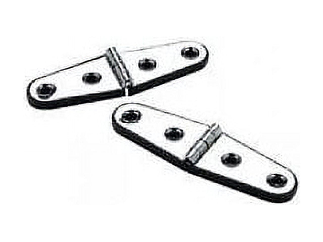 Seachoice Stainless Steel Strap Hinges with Base, 4" x 1-1/16", 1 Pair ...