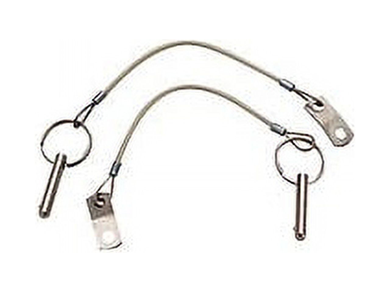 Seachoice Tethered Stainless Steel Quick Disconnect Release Pins, 1/4 ...