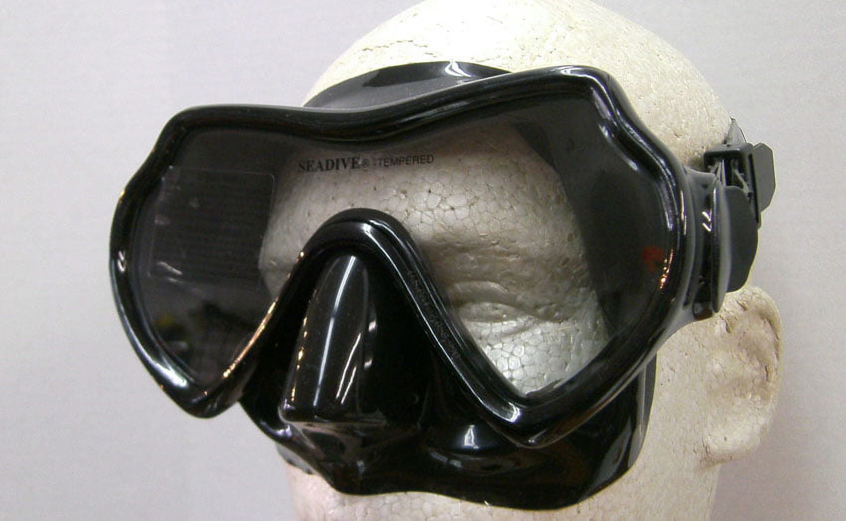 Seadive Eagleeye SLX Fog-Free Dive Mask (Black Silicone) - Walmart.com