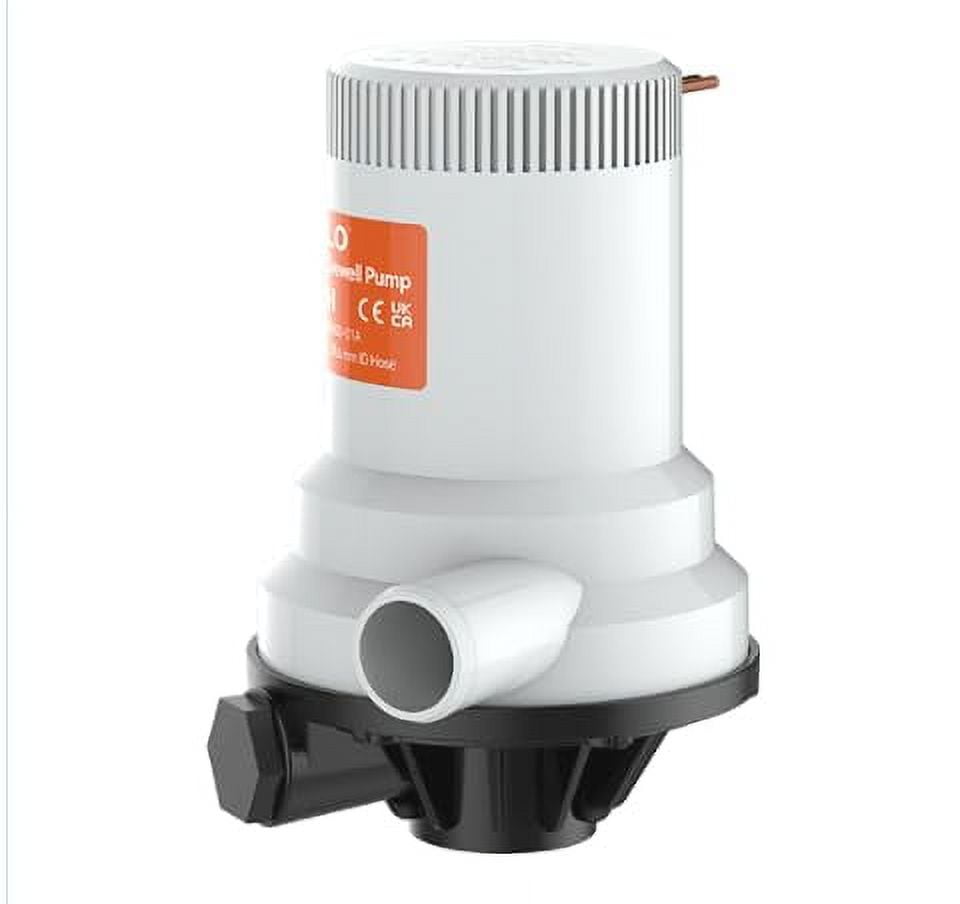 Seaflo, 8.4A, 12V, 01 Series Dual Port Submersible Water Transfer Pump ...