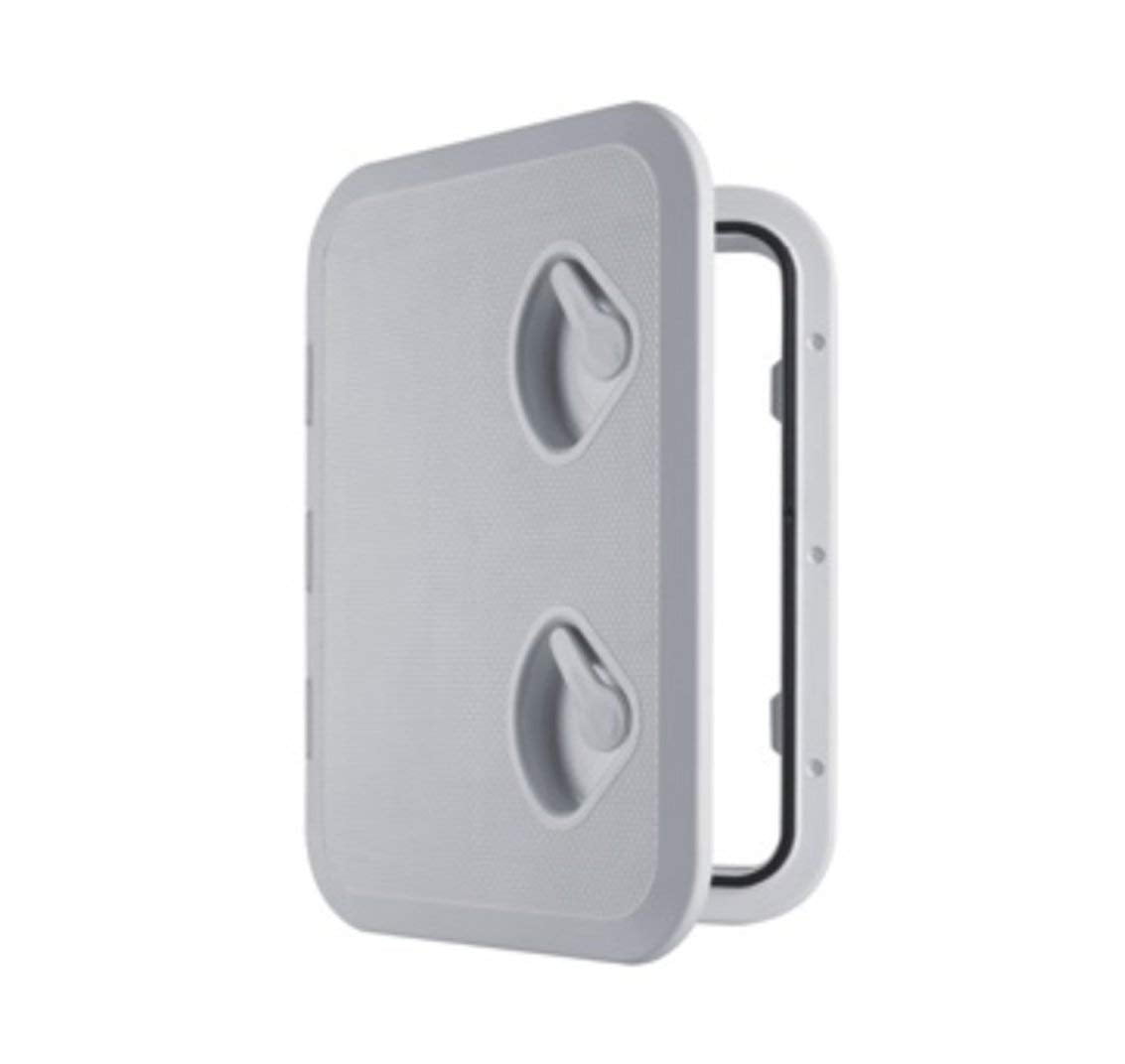 Seaflo Marine Boat Deck Access Hatch & Lid 17.3" x 12.4", White, 440mm ...