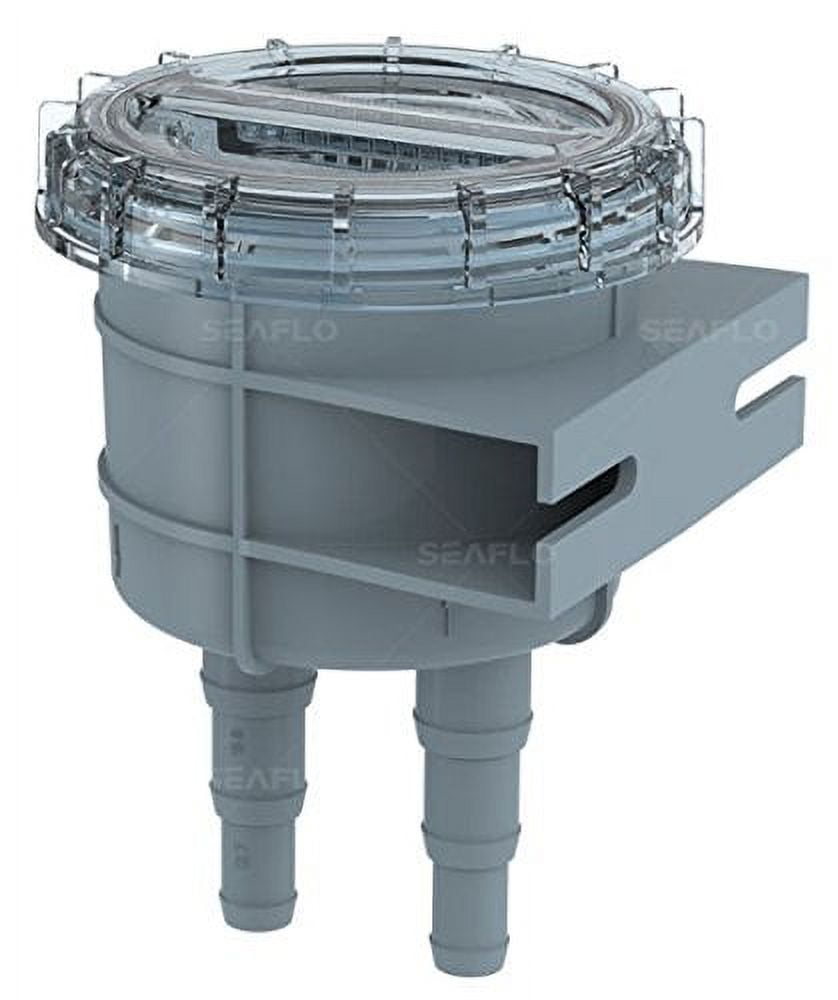 Seaflo Raw Water Marine Intake Cooling Water Strainer for Boat Fits 1/2 ...