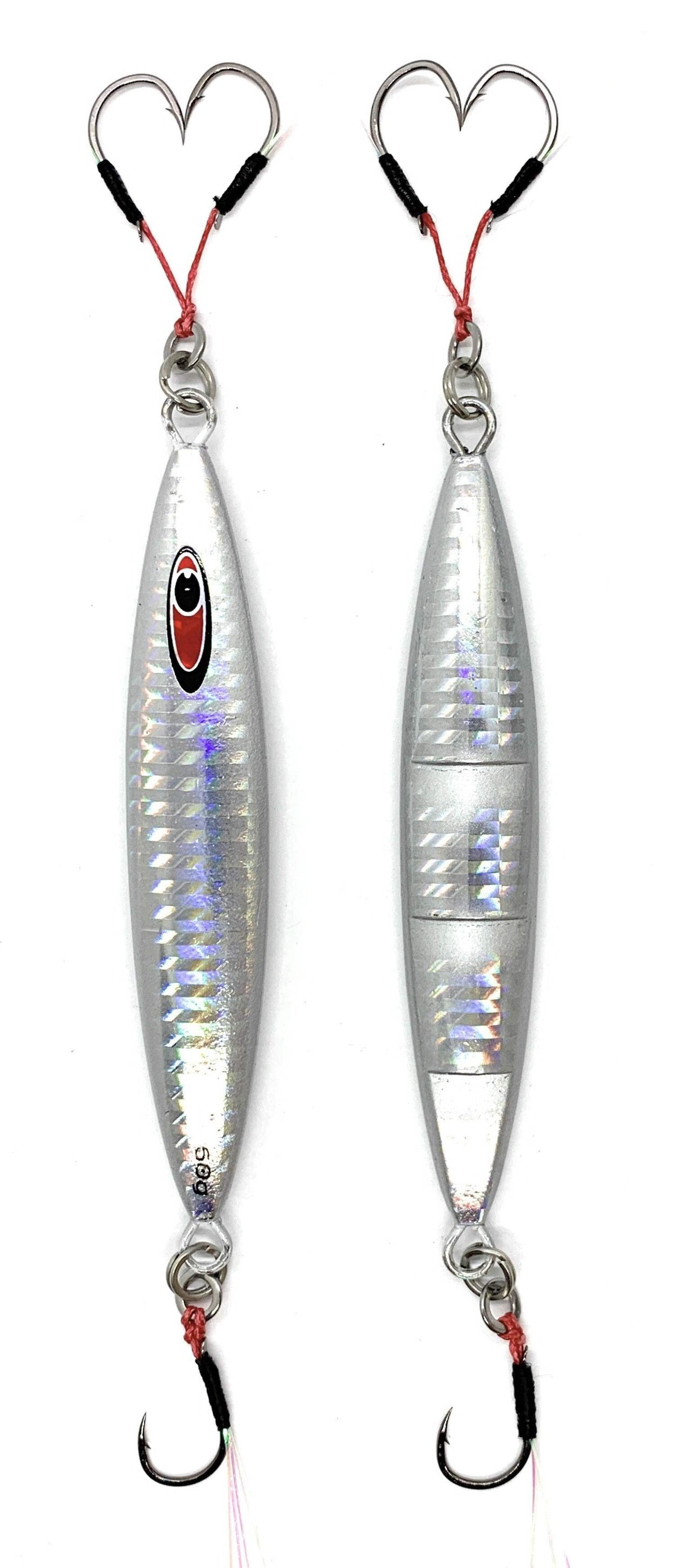 Seafloor Control Tiny Spunky Lightweight Metal Jig with Assist Hooks ...