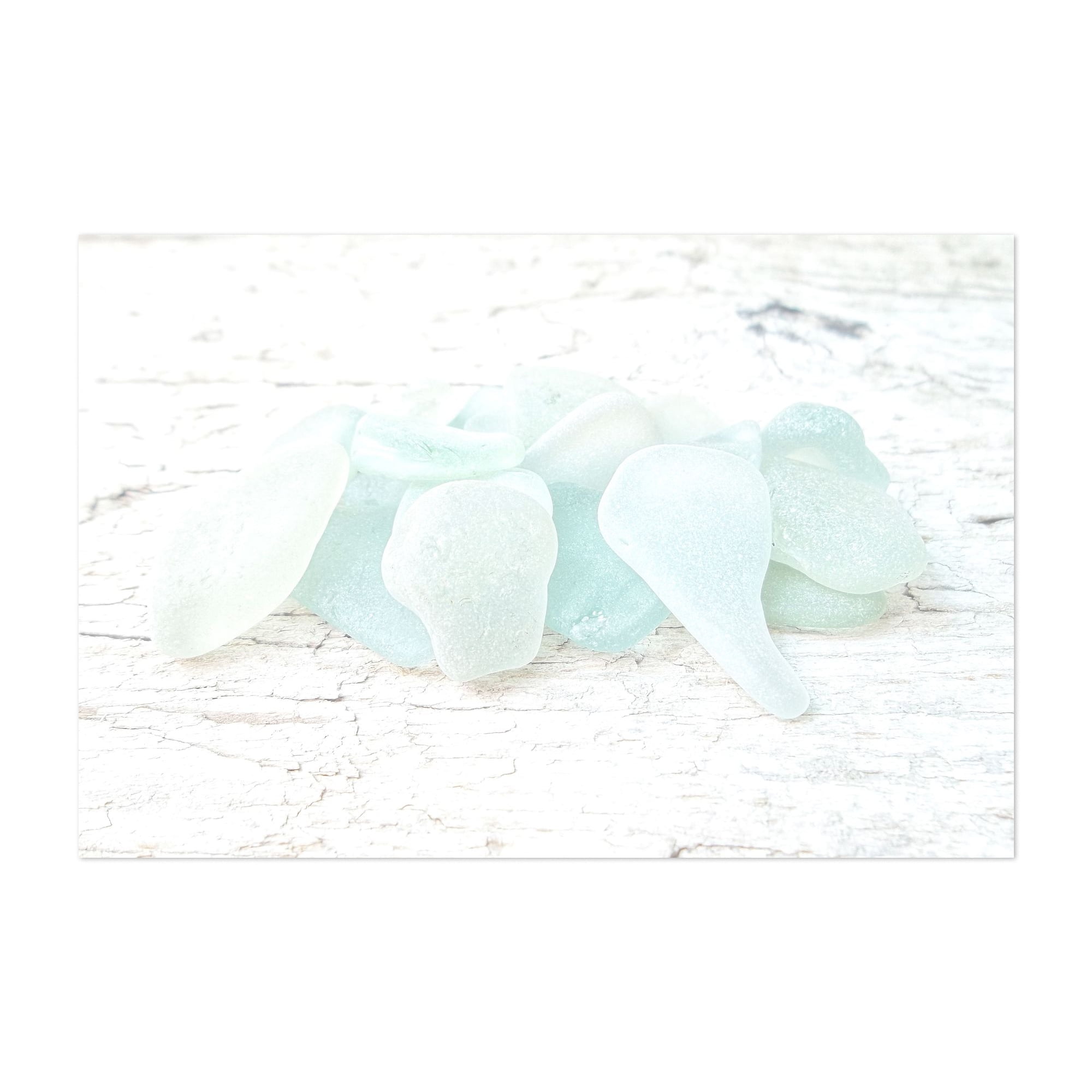 Seafoam Sea Glass Coastal Decor PHOTO Wall Art 1 of 4 - Photography ...