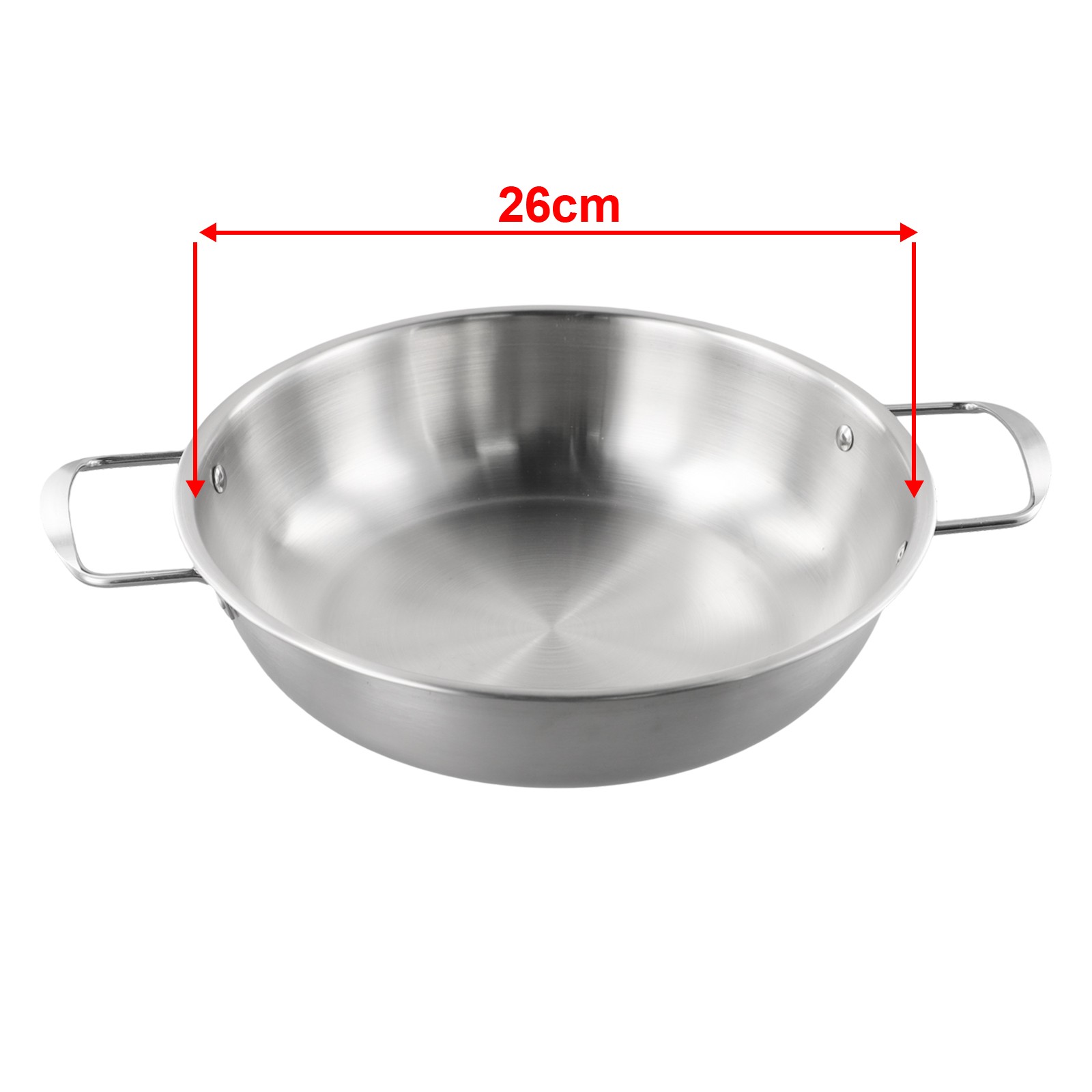 Seafood Pot Stainless Steel Double Ear Thickened Hot Korean Style ...
